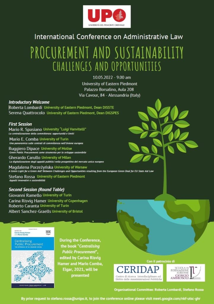 EPLG Members Comba, Caranta, Risvig Hamer and Sanchez-Graells speak at ...